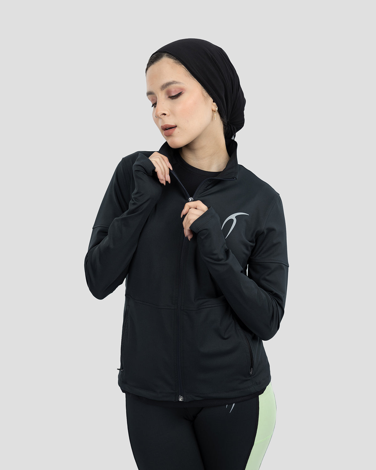ATUM Egypt| Basic Women's Track Jacket - Black – RVVER