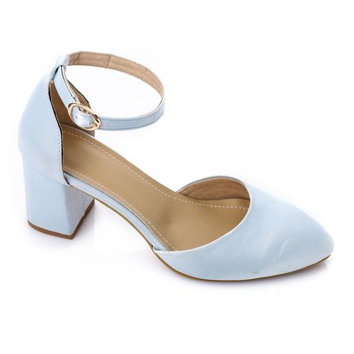 Open Side Pump Shoes with Ankle Buckle – RVVER